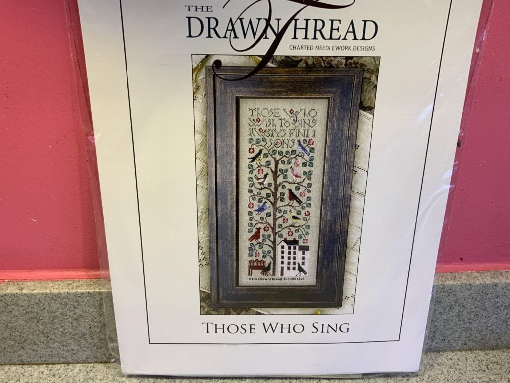 The Drawn Thread “Those who Sing” kit - Cross Stitch & Framing Oswestry ...