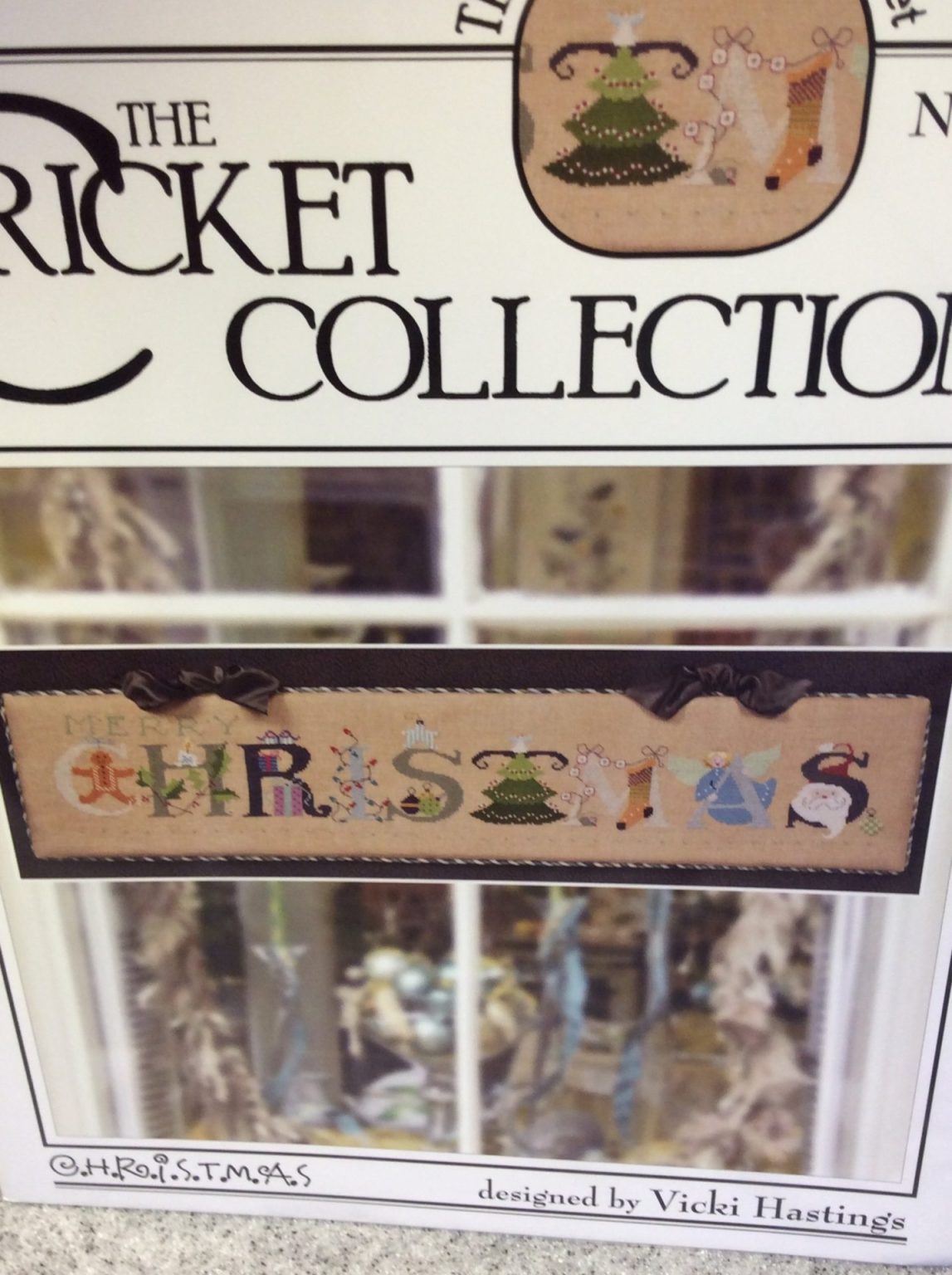 The Cricket Collection “Christmas” chart - Cross Stitch & Framing ...