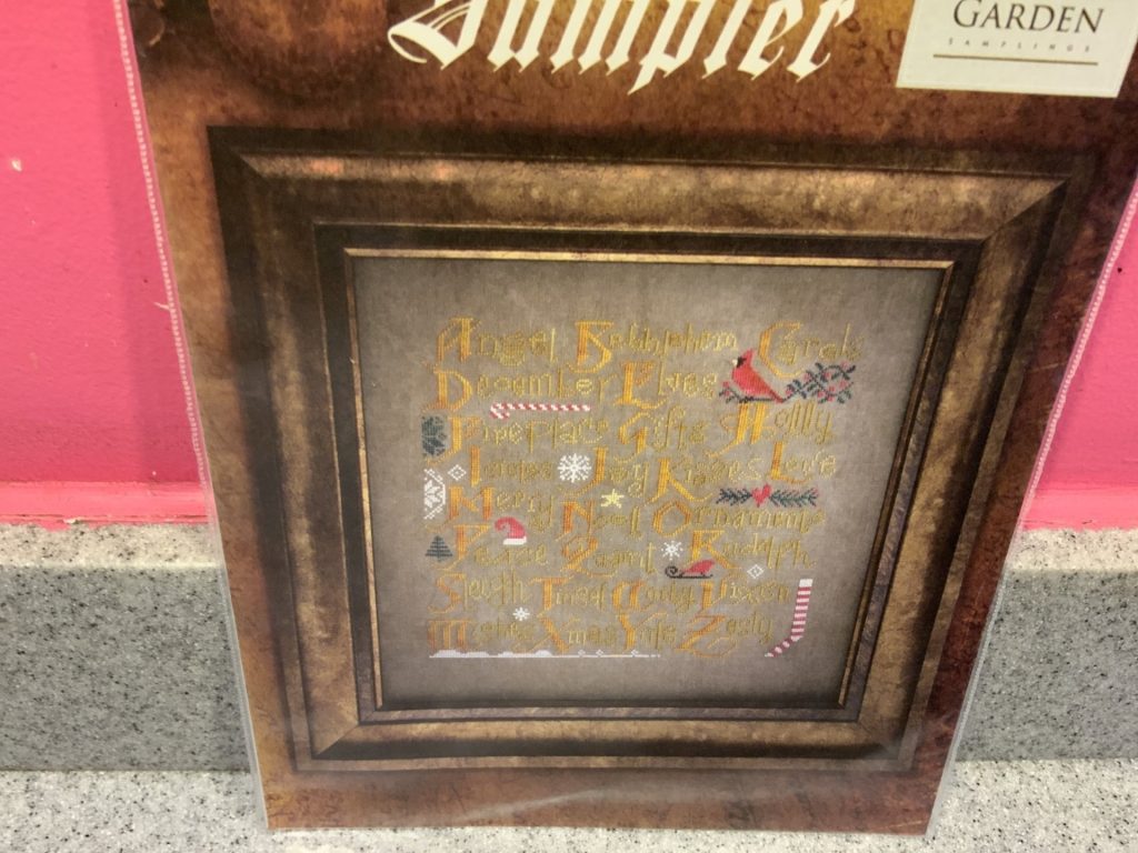 Cottage Garden “Christmas Sampler” chart - Cross Stitch & Framing ...