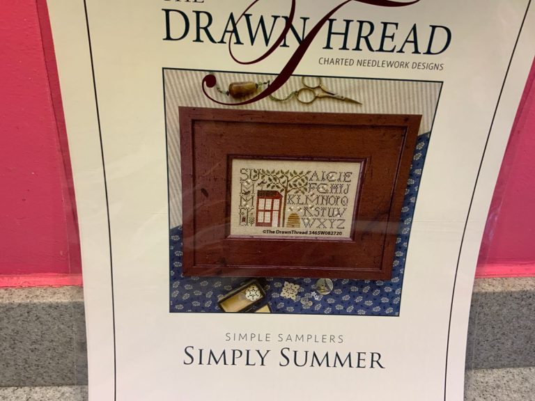 The Drawn Thread “Simply Summer “ chart - Cross Stitch & Framing ...