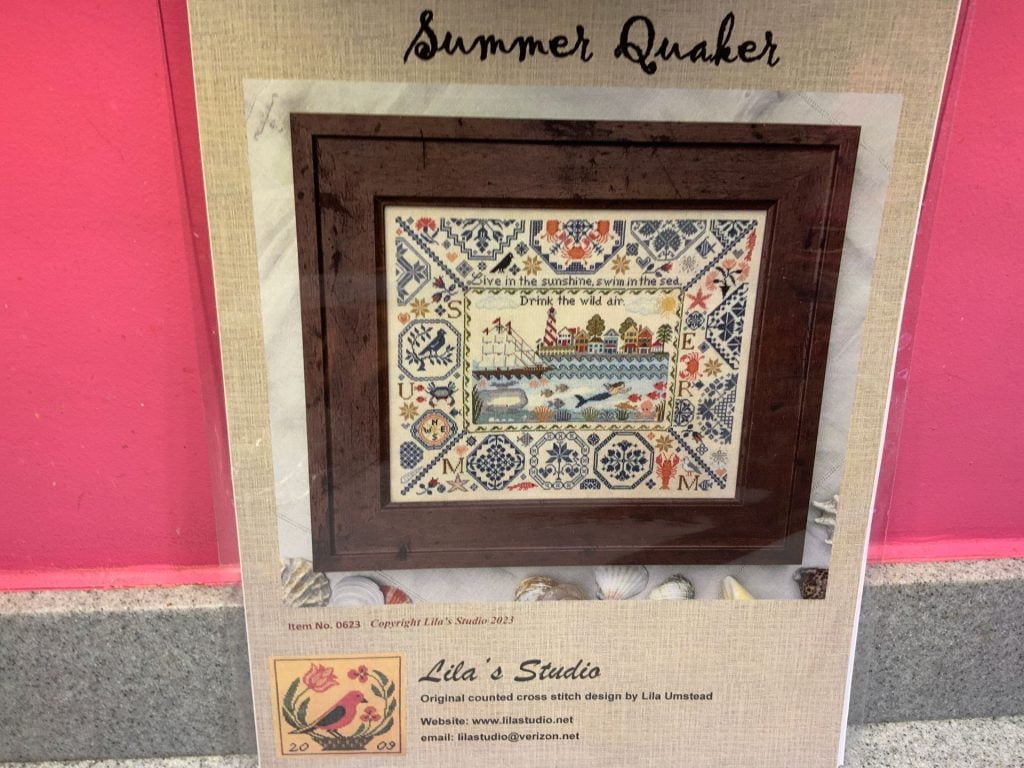 Lila’s Studio “Summer Quaker”chart - Cross Stitch & Framing Oswestry ...