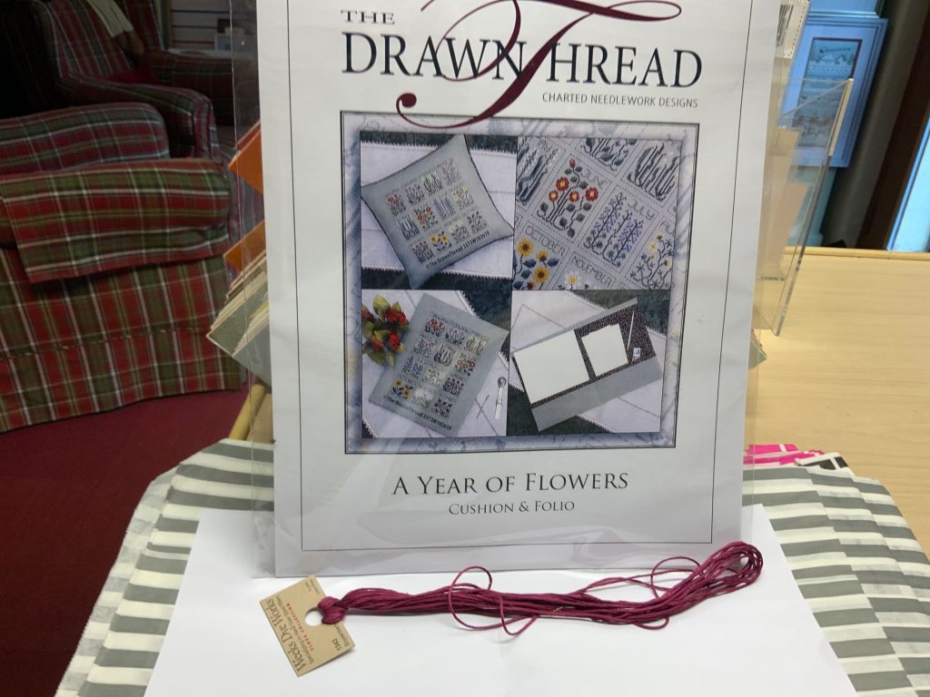 The Drawn Thread “A Year of Flowers chart” + 1 WDW THREAD. - Cross ...