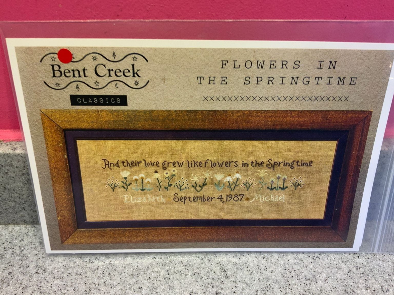 Bent Creek”Flowers in the Springtime” chart - Cross Stitch & Framing ...