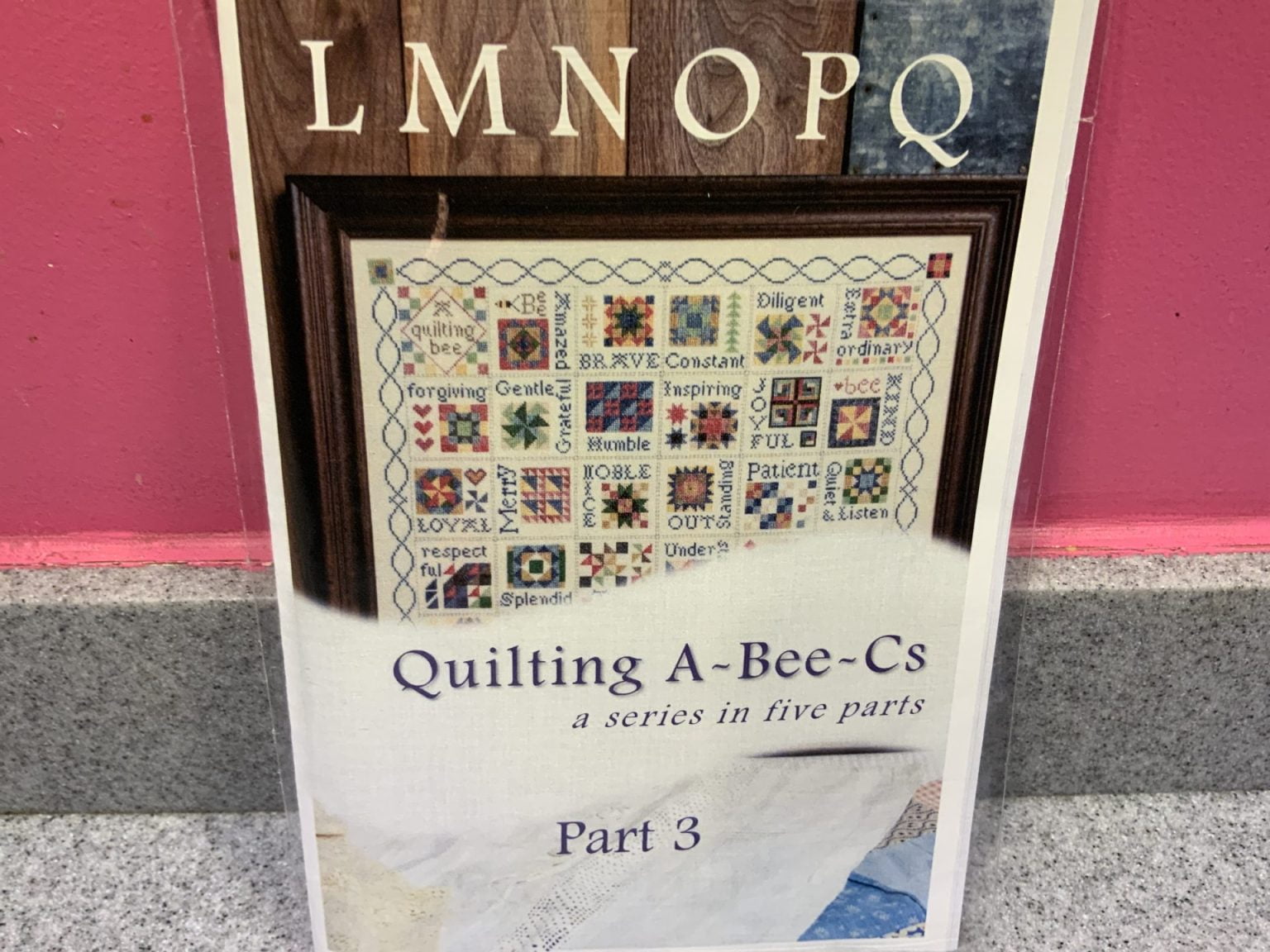 Erica Michaels Quilting A-Bee-C’s Part 3 - Cross Stitch & Framing ...