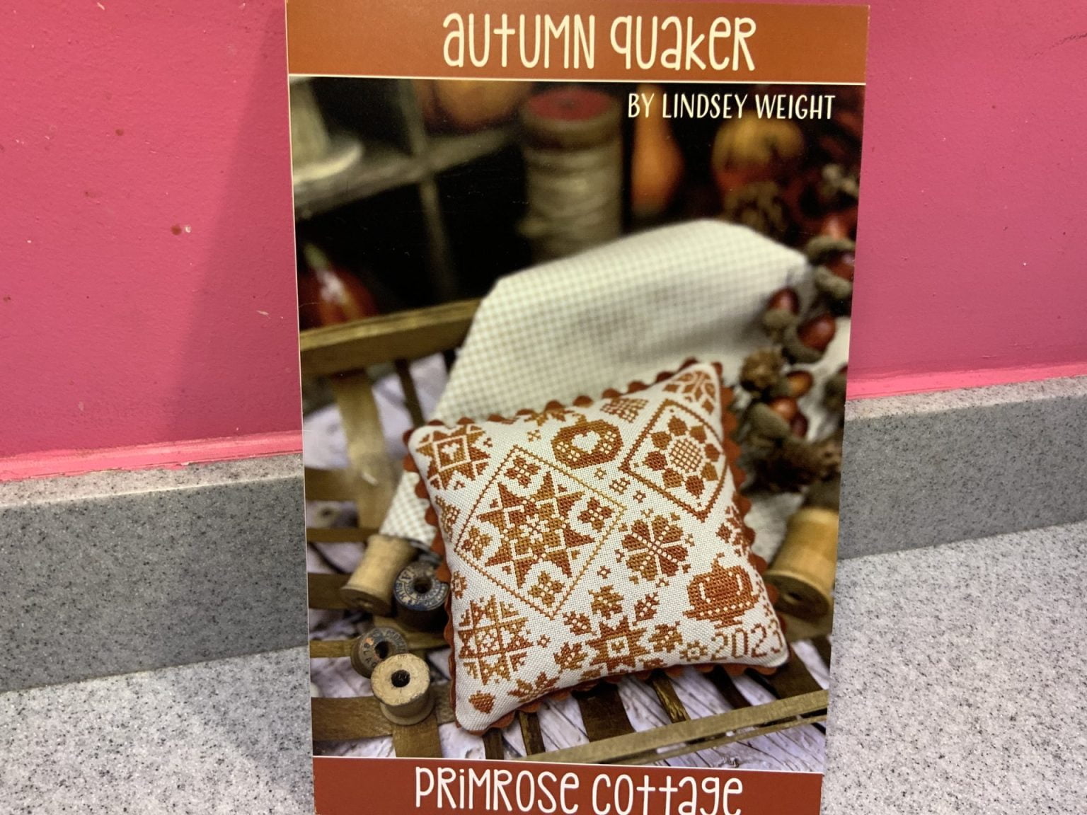 Primrose Cottage “Autumn Quaker” chart - Cross Stitch & Framing ...