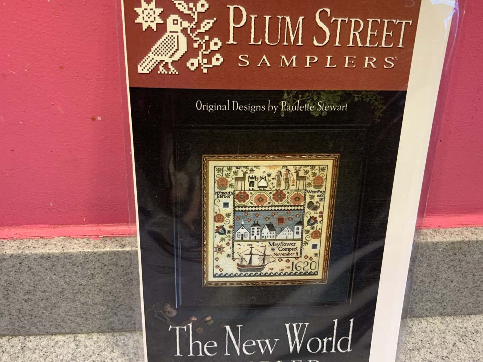 Plum Street Samplers “The New World Sampler” chart - Cross Stitch ...