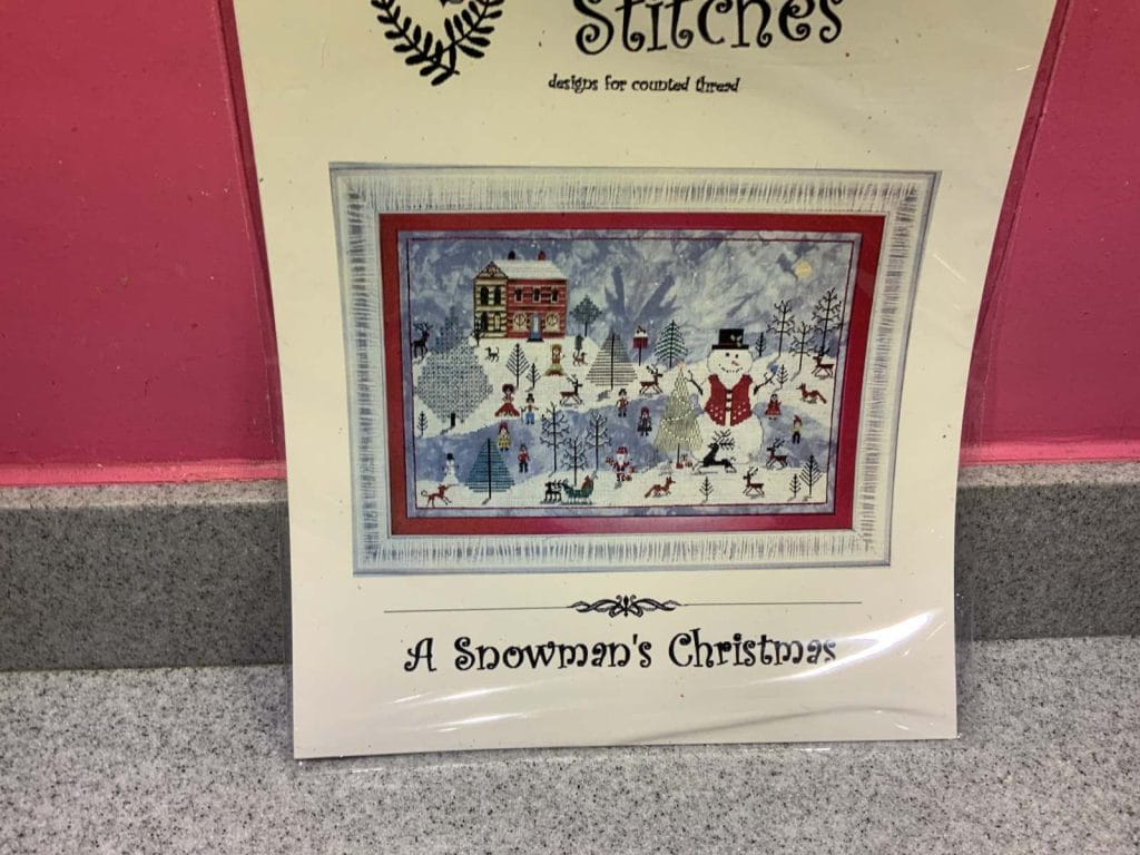 Praiseworthy Stitches “A Snowman’s Christmas” chart - Cross Stitch ...