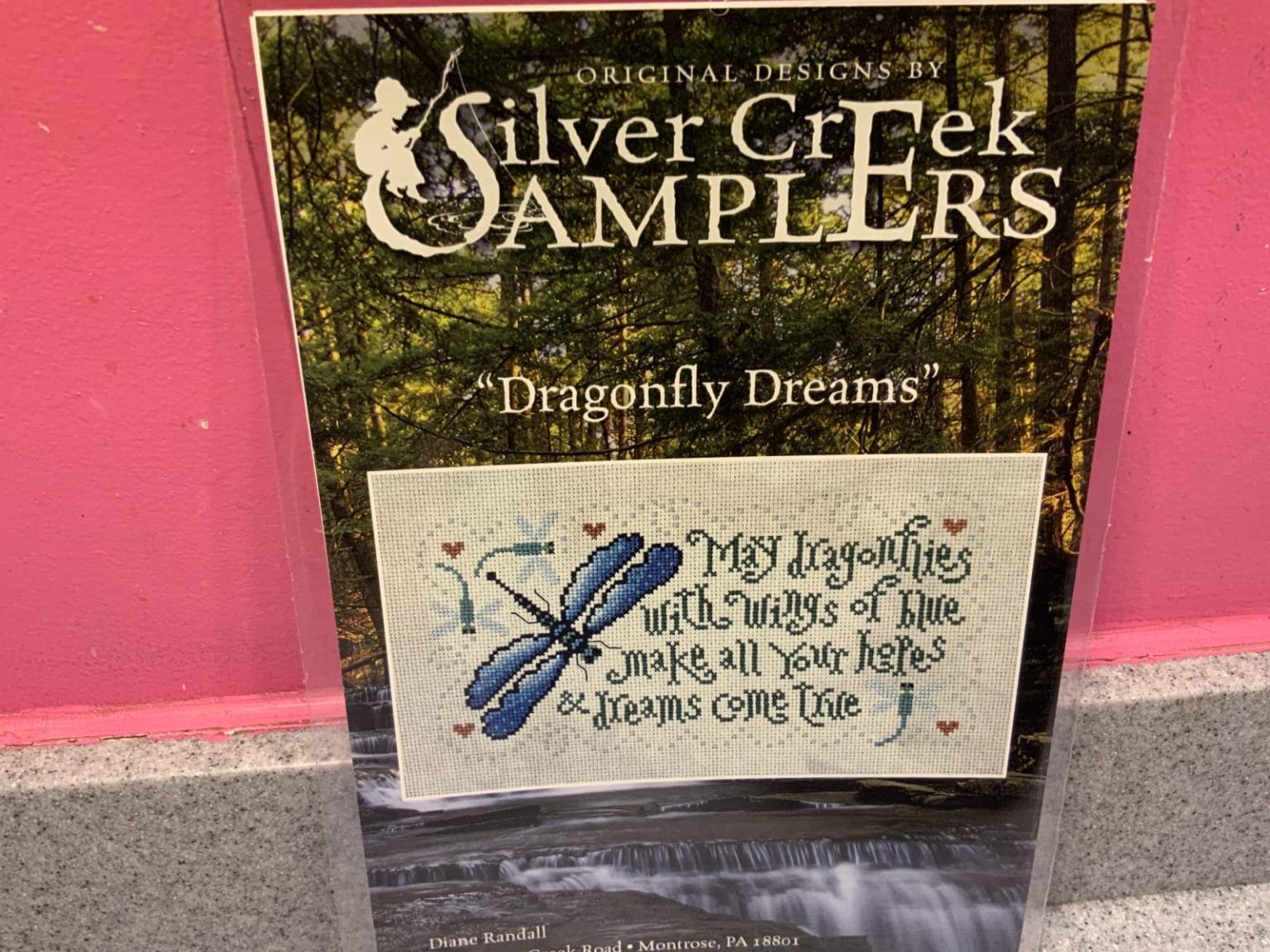 Silver Creek Samplers “Dragonfly Dreams” chart - Cross Stitch & Framing ...