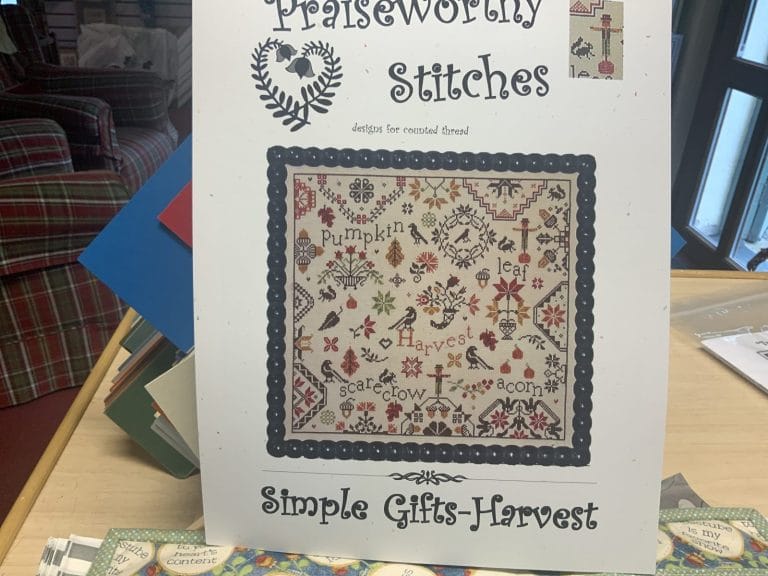 Praiseworthy Stitches “Simple Gifts – HARVEST” chart - Cross Stitch ...