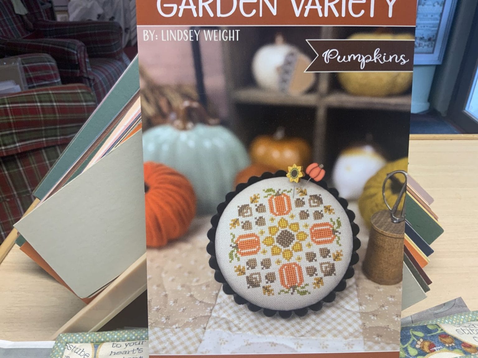 Primrose Cottage Garden Variety “PUMPKINS” chart - Cross Stitch ...