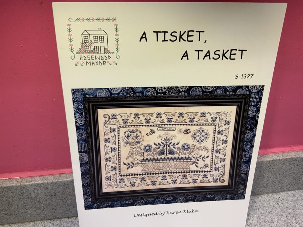 Rosewood Manor “A Tisket A Tasket” chart - Cross Stitch & Framing ...