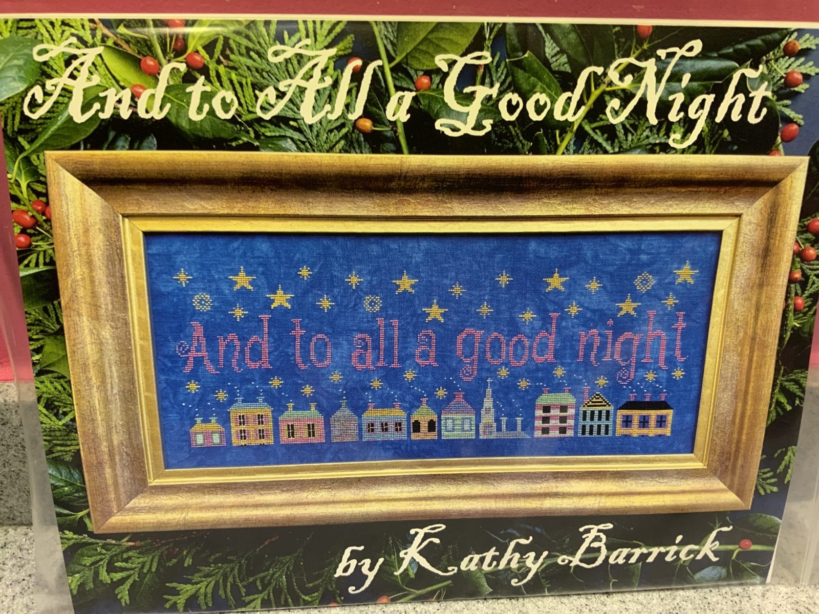 Kathy Barrick “And to all a Good Night” chart - Cross Stitch & Framing ...