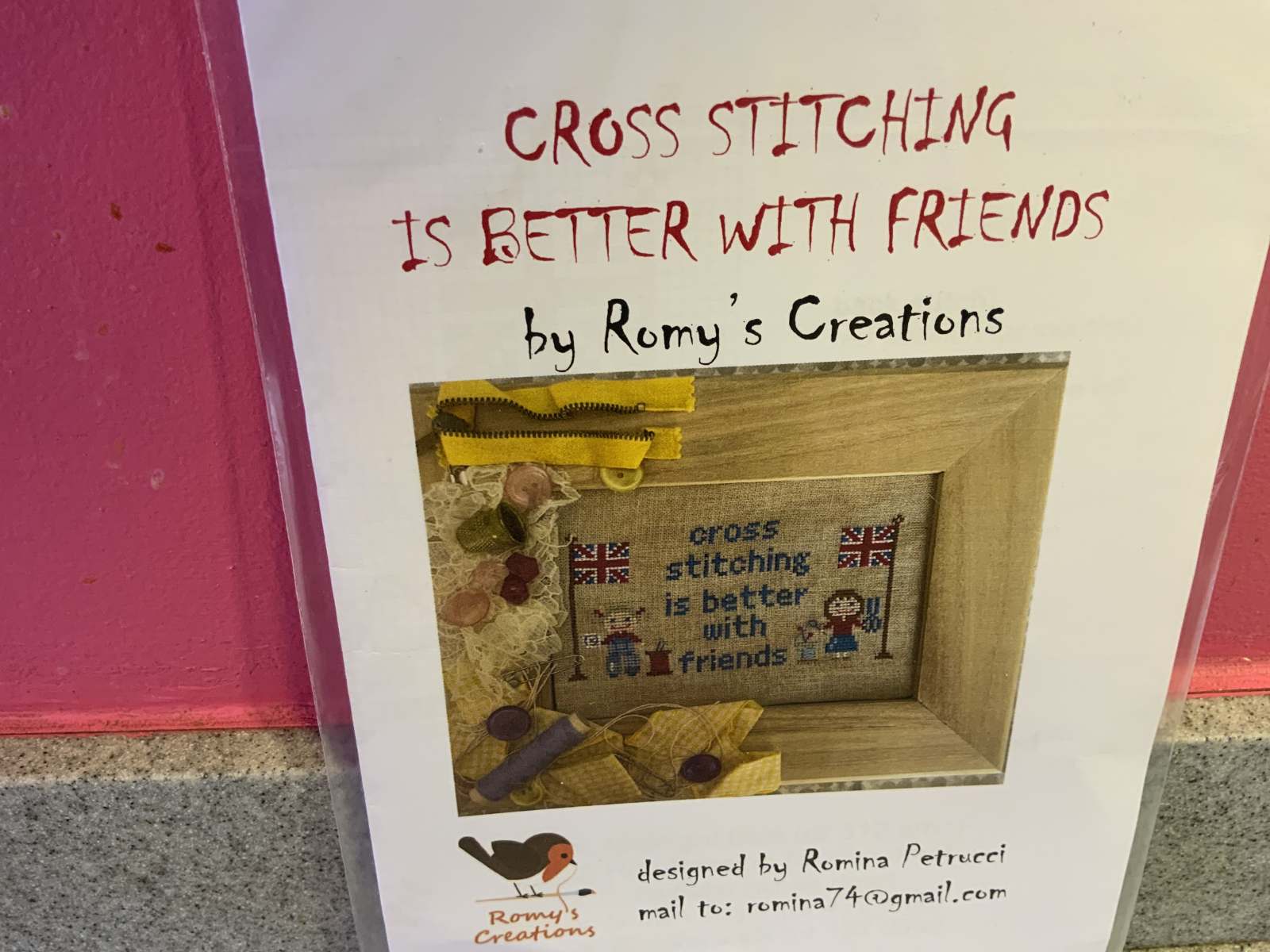 Roma’s creations “Cross Stitch is better with friends” chart - Cross ...